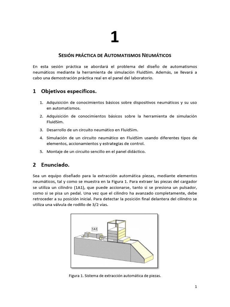 Practica Neumatica 20192020 | PDF
