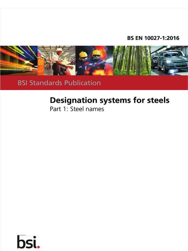 Steel Designation Systems EN 10027-1 | PDF