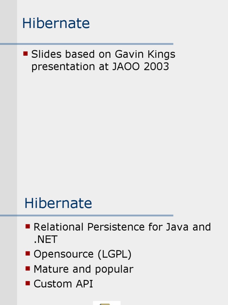 Hibernate | PDF | Relational Model | Data Model
