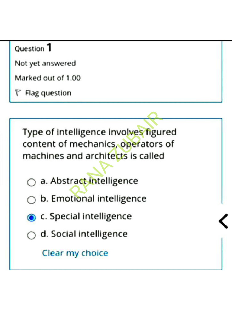 8610 Solved Quiz (Sadi) - 1 | PDF