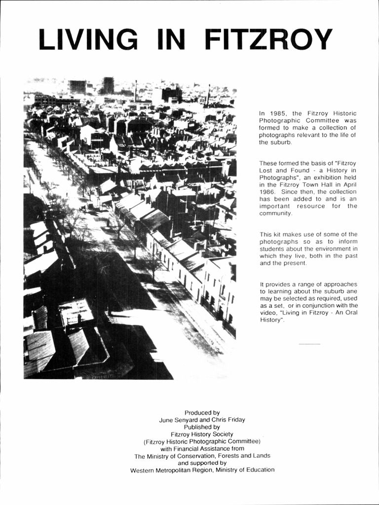 Fitzroy's Historic Buildings Guide | PDF | Roof | Architectural Design