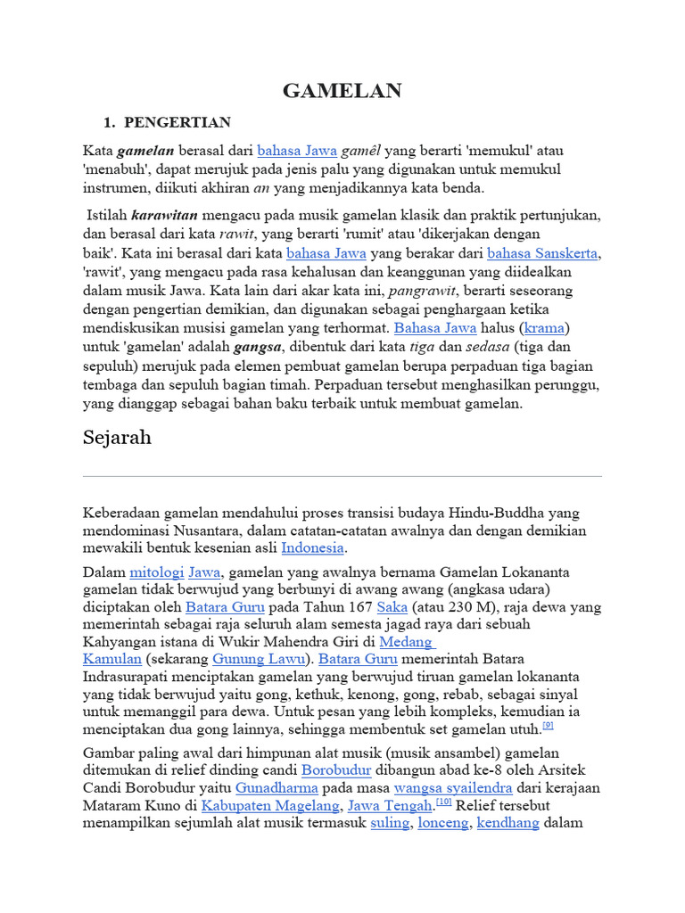 GAMELAN | PDF