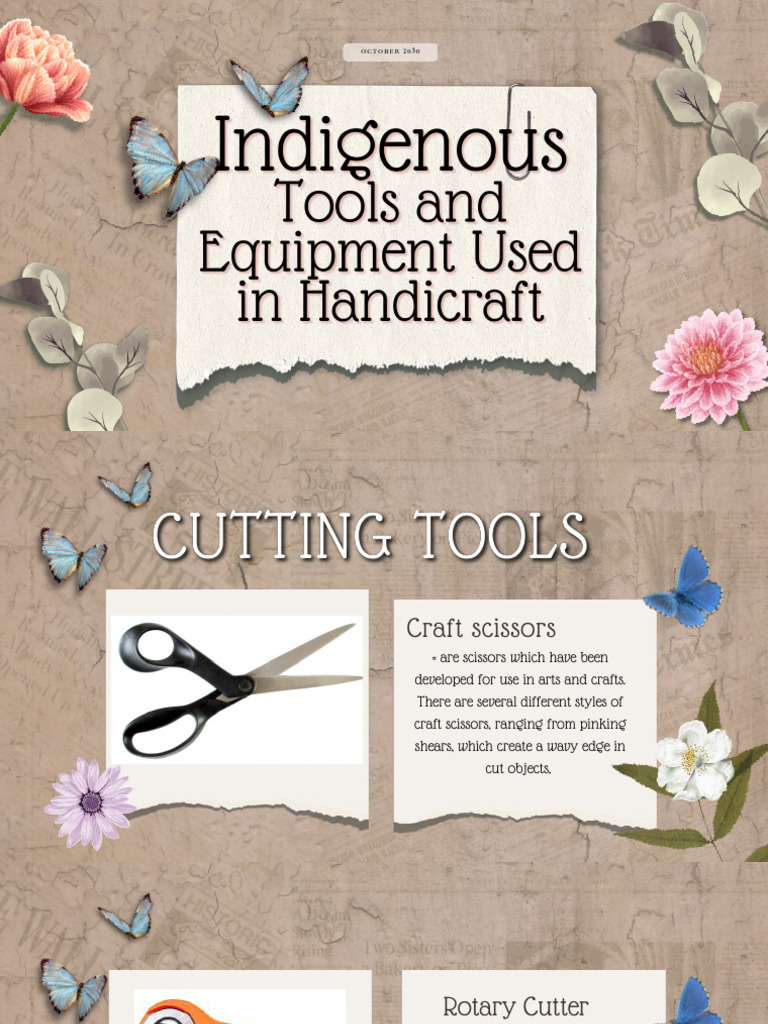 Indigenous Tools and Equipment | PDF | Sewing | Scissors
