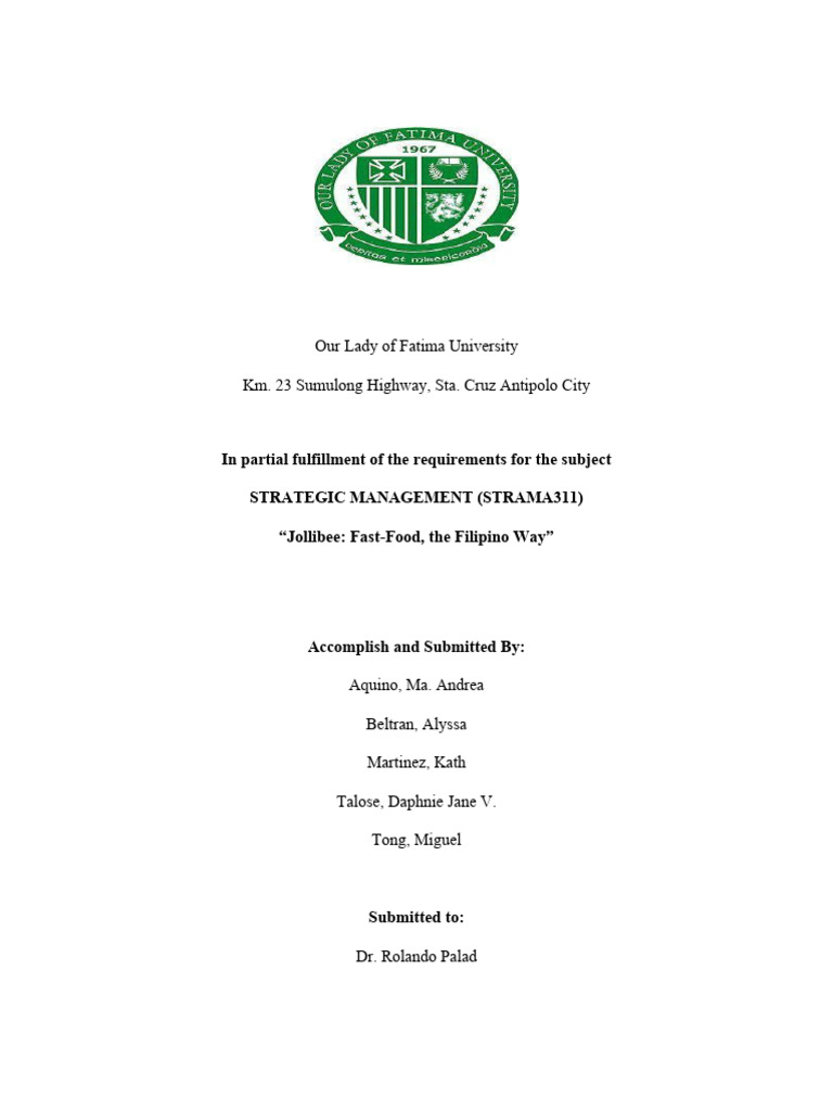 Case Study - Finals | PDF | Wellness