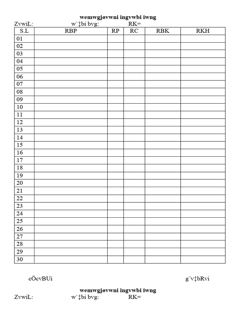 Data Table for Analysis | PDF