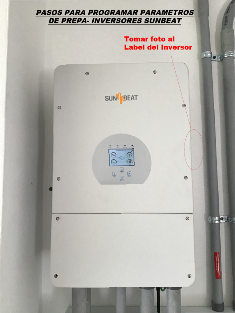 Configuración Inversores Sunbeat | PDF