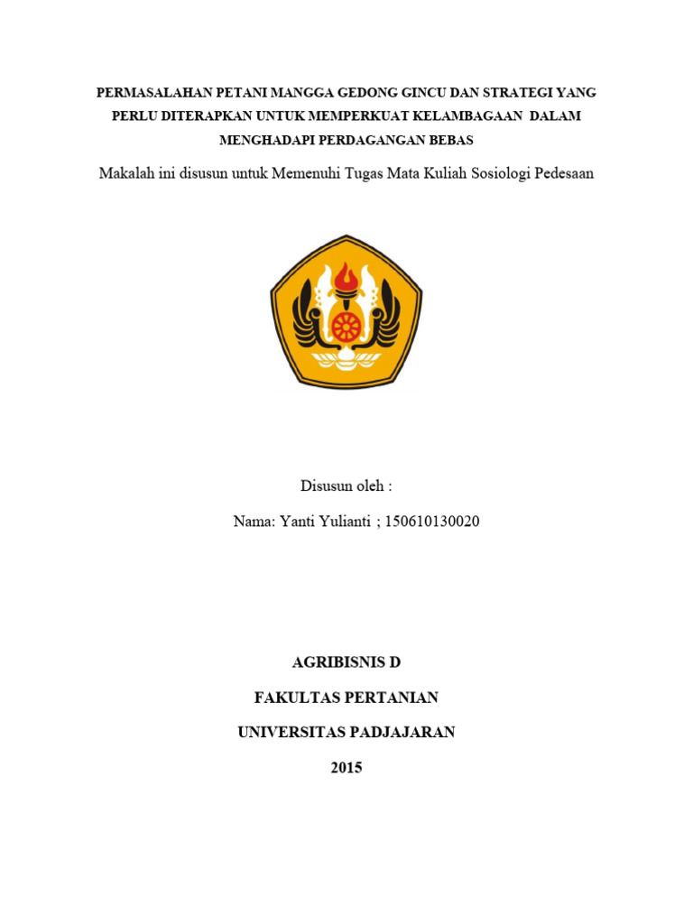 Makalah UTS Take Home | PDF