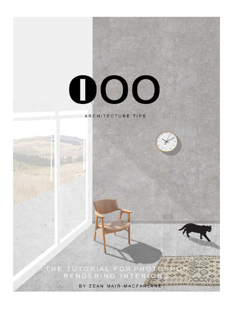 The Tutorial For Photoshop Rendering Interiors 2 | PDF