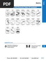 Hex Key Chart | PDF | Screw | Mechanical Engineering