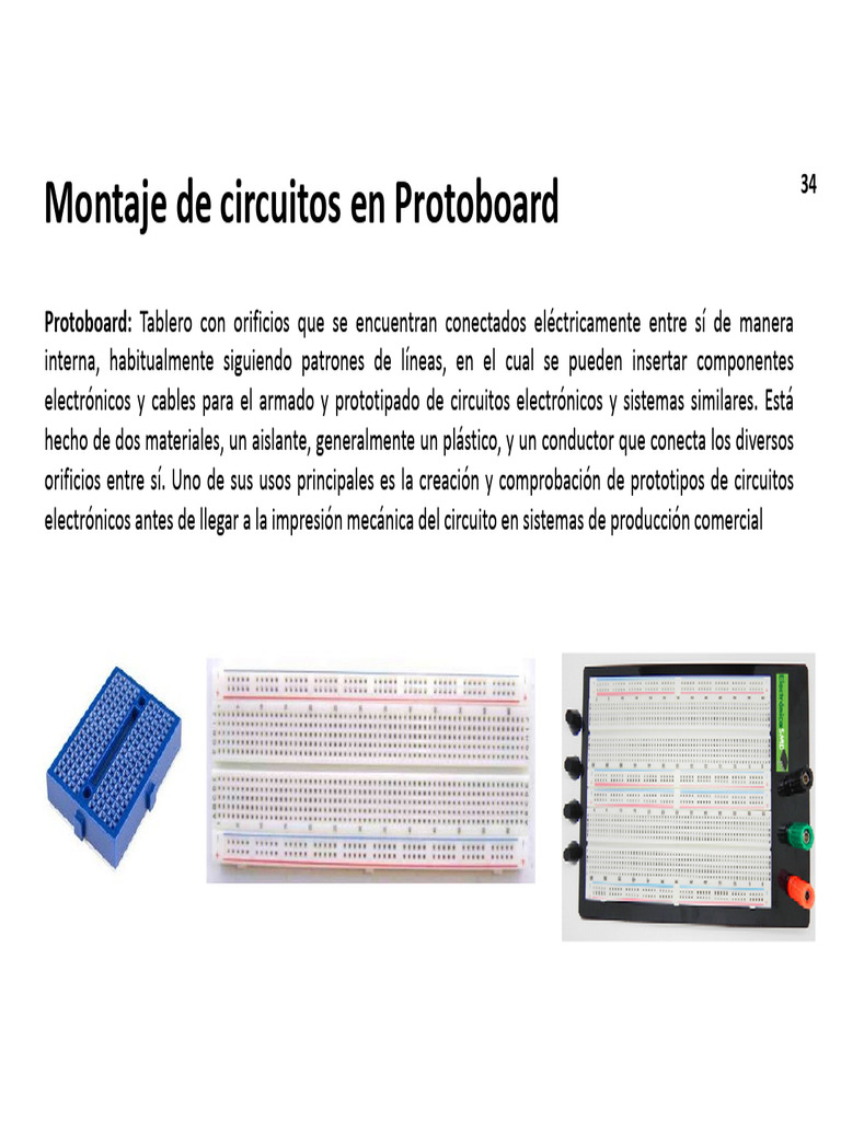 Guía 7 Montaje de Circuitos Resistivos en Protoboard | PDF