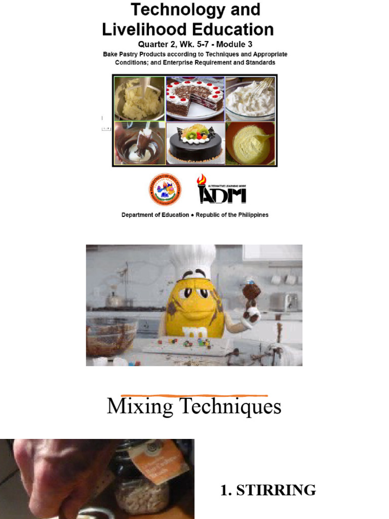 4 Preparing and Baking Techniques | PDF
