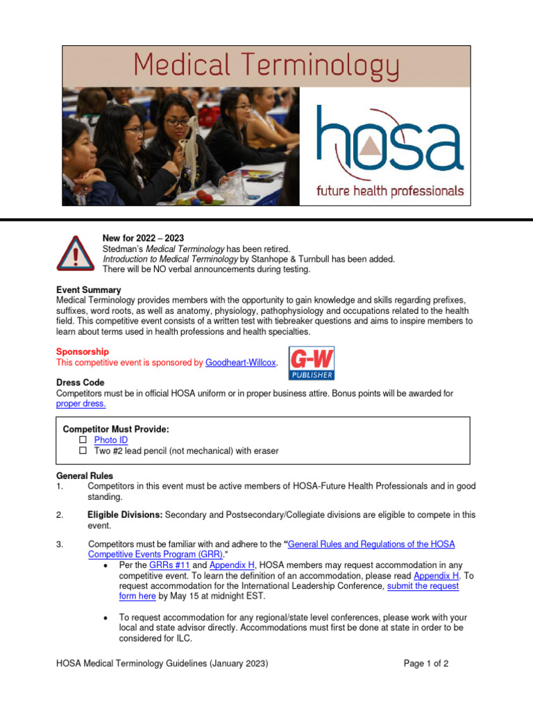 Hosa Requisitos MT | PDF
