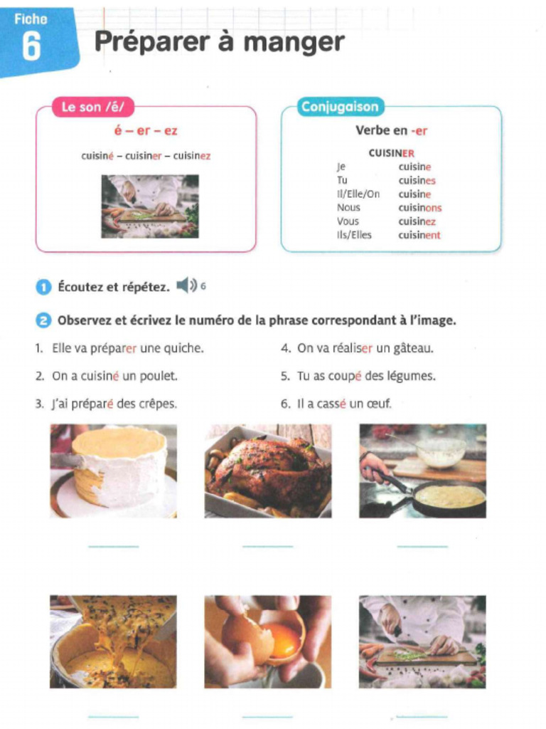 Vocab Illustré (Préparer À Manger) | PDF