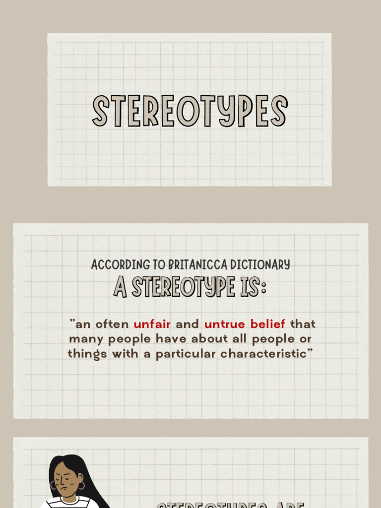 Stereotypes | PDF | Prejudices | Discrimination
