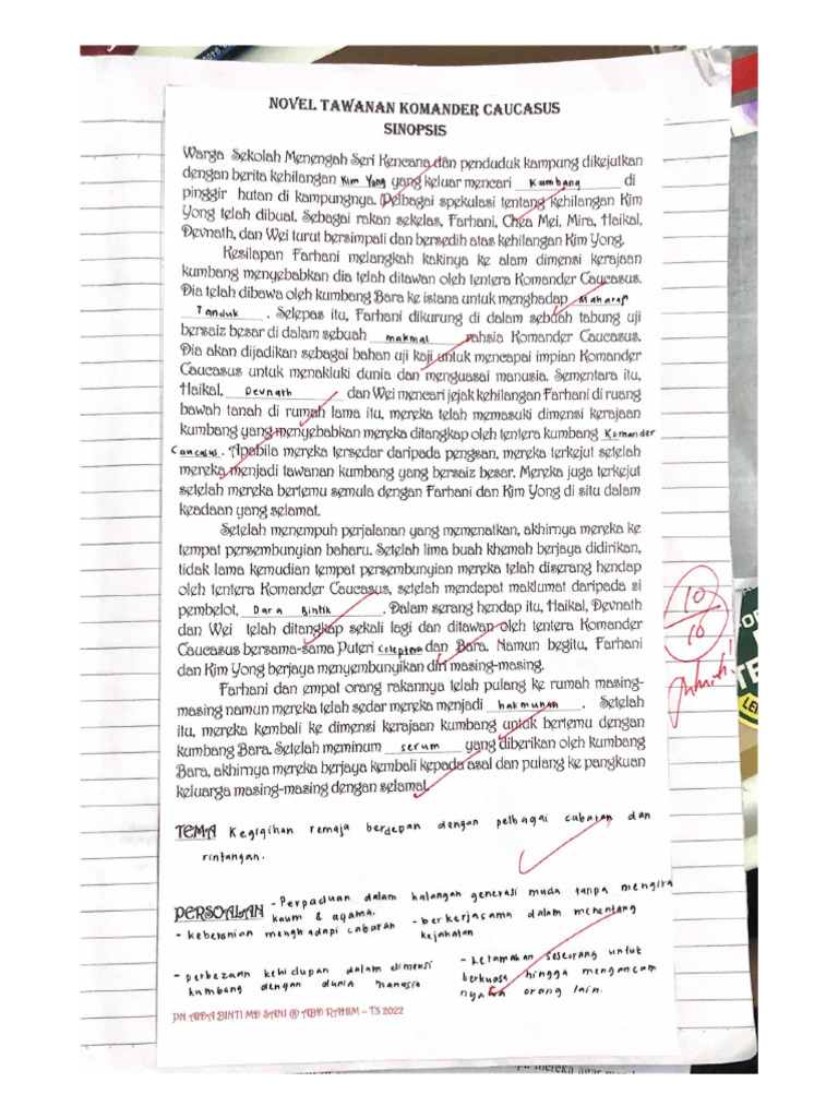 Novel Tawanan | PDF