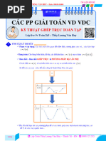 (Đỗ Văn Đức) Tâm Tỉ Cự Giải Nhanh Bài Toán Cực Trị Oxyz | PDF