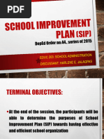 E-Sip Deped School Improvement Plan | PDF | Risk Management | Evidence ...