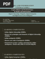 Grade-8-Quarter-1-Lesson1-Digital-Citizenship | PDF | Computer Security | Security