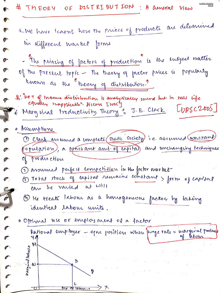 Distribution Theory | PDF