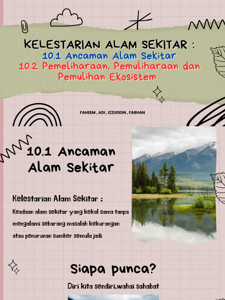 Kelestarian Alam Sekitar | PDF