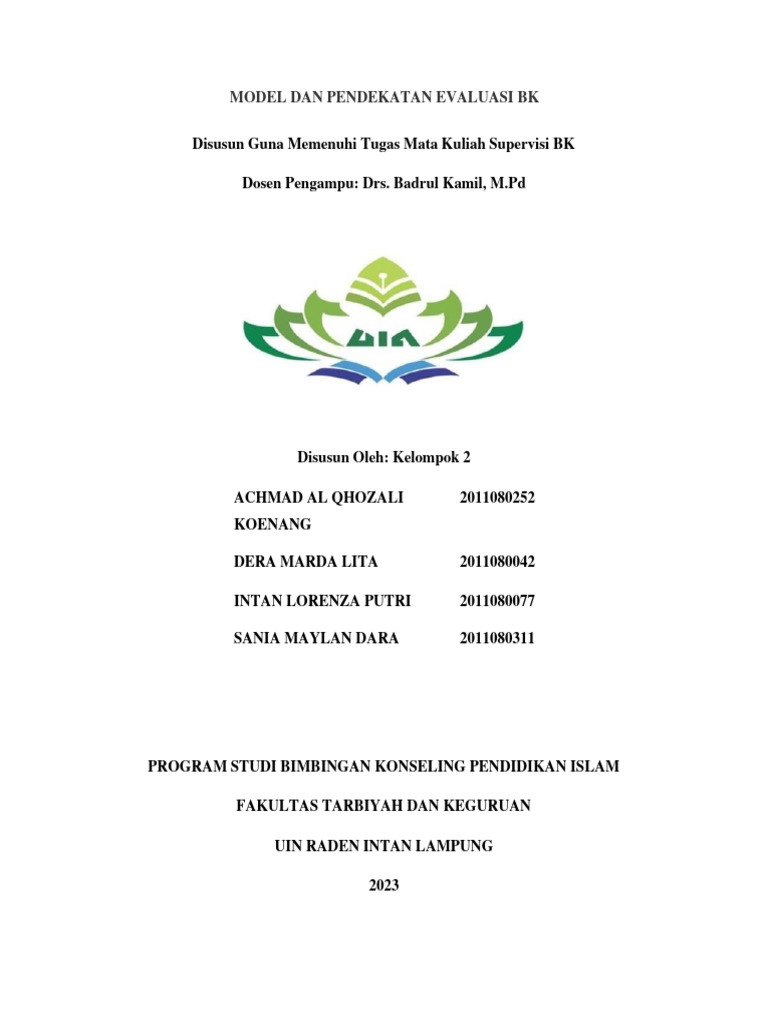 KEL - 2 Supervisi BK | PDF