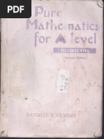 Darshan K Gendah - Pure Mathematics | PDF