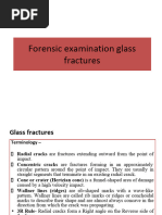 Forensic Glass Fracture Analysis Guide | PDF | Fracture | Impact Crater