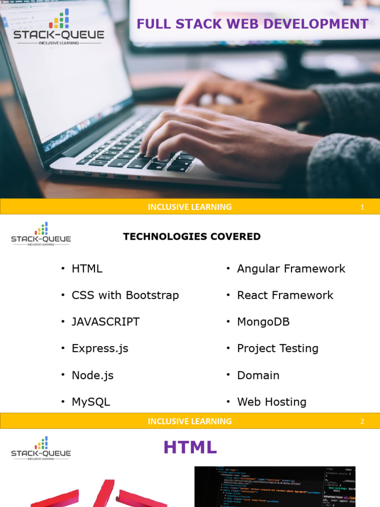 Part 1 - Full Stack Intro | PDF