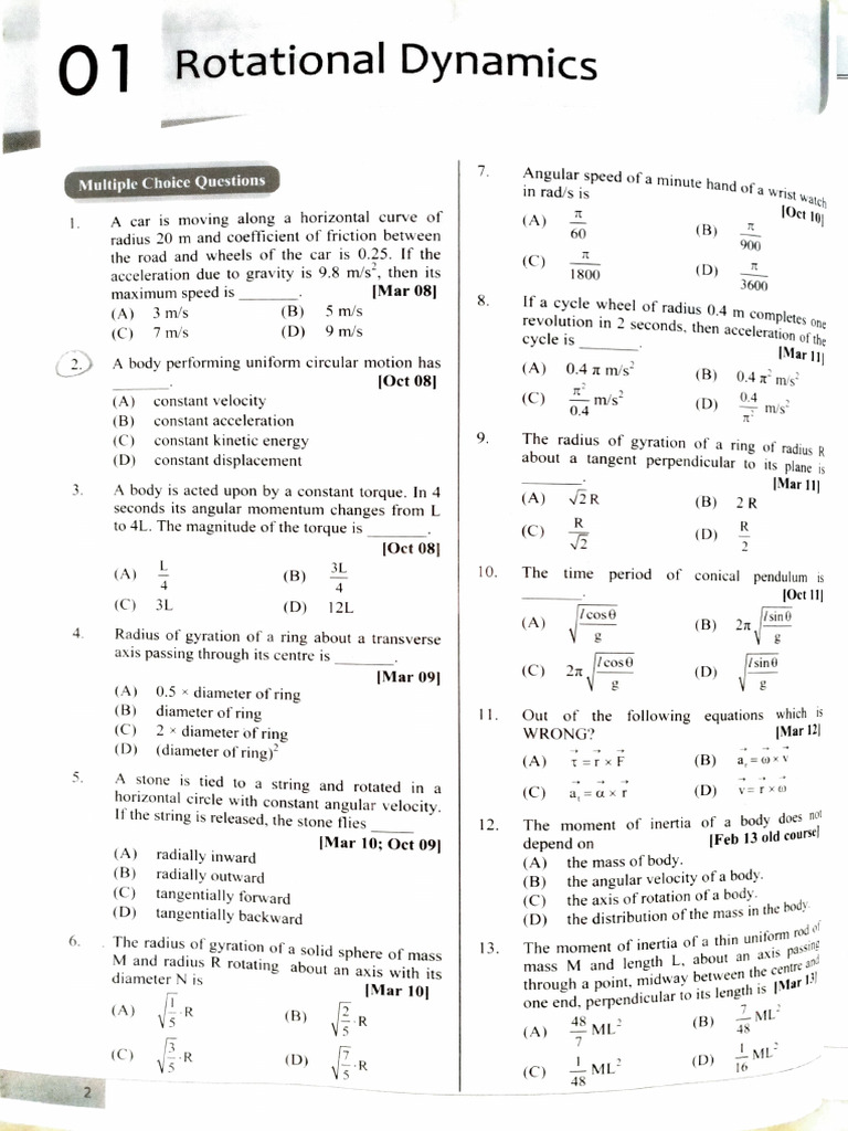 Physics - Question Bank (Board Questions) | PDF