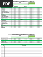Formato Registro de Limpieza y Desinfeccion de Areas | PDF