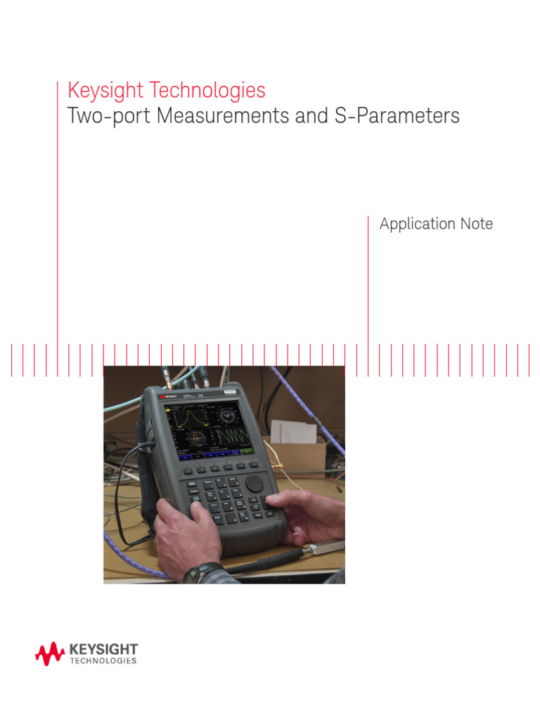 Keysight - Two Port Measurements and S Paramenters | PDF | Science ...