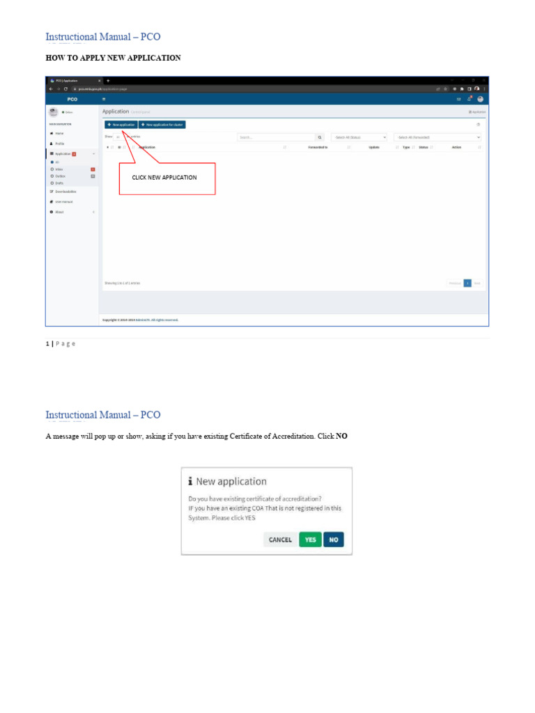 how_to_apply_for_new_PCO application | PDF
