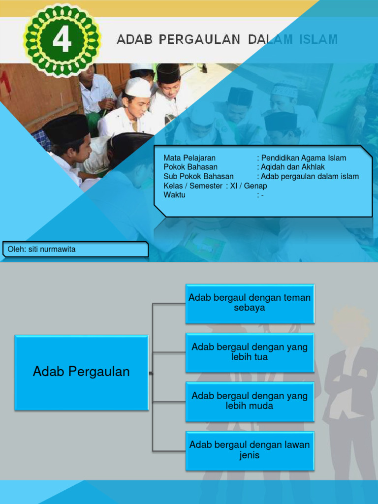 Akidah Akhlak Adab Bergaul | PDF