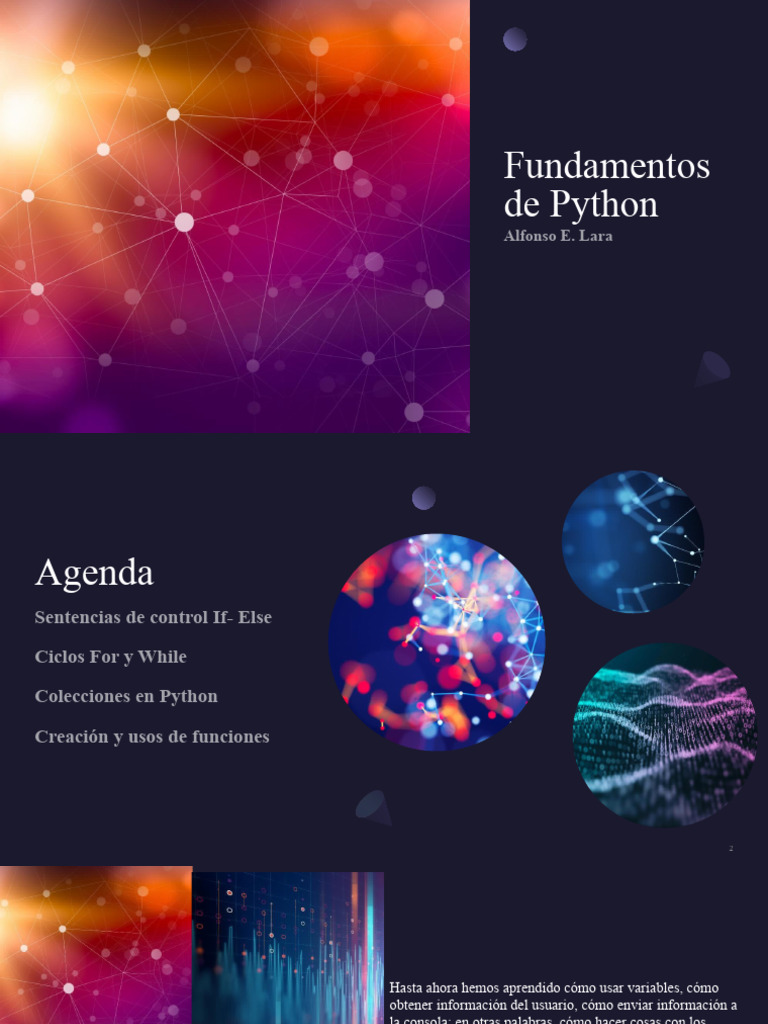 Fundamentos de Python | PDF | Python (lenguaje de programación ... Fundamentos de Python | PDF | Python (lenguaje de programación ...
