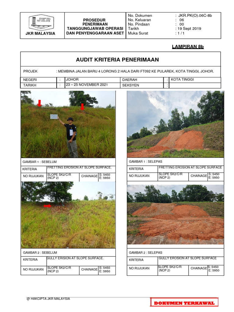 Borang Ncp Jkr Cerun | PDF