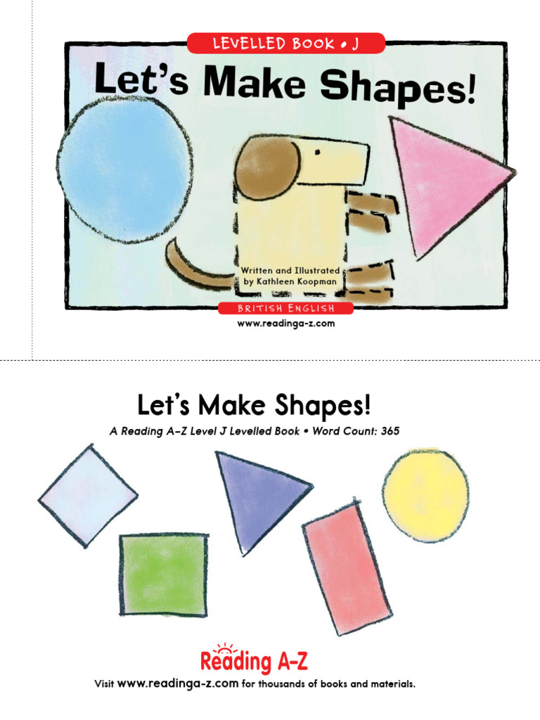 J Lets Make Shapes | PDF