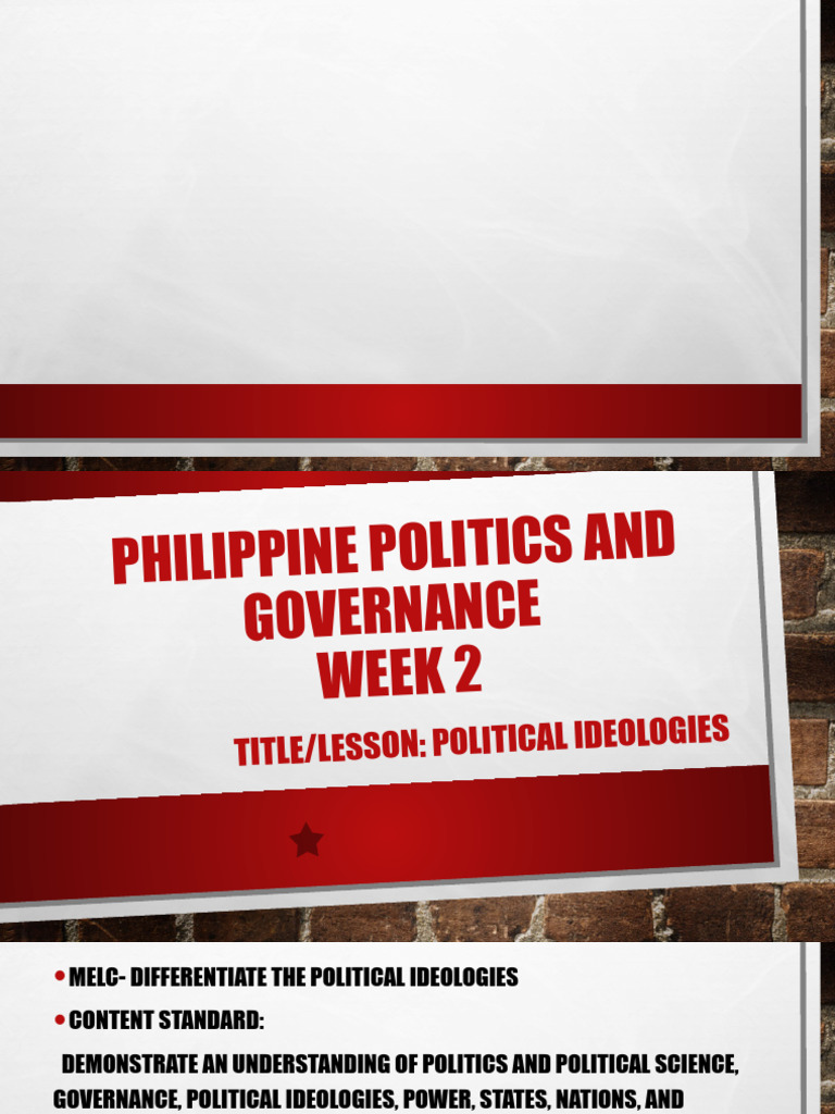 Political Ideologies | PDF