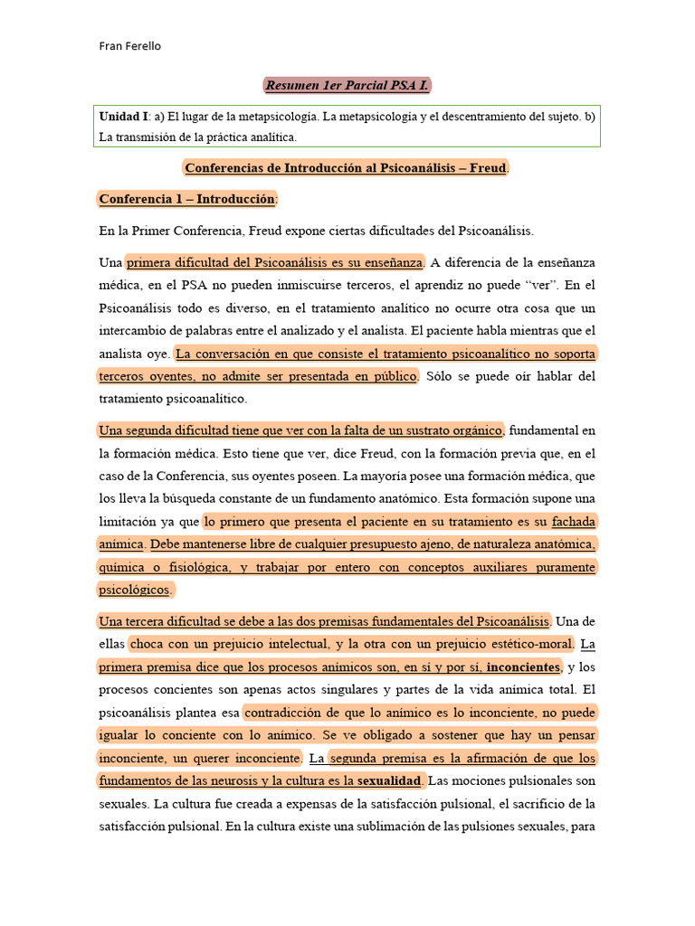 Resumen 1er Parcial PSA I | PDF