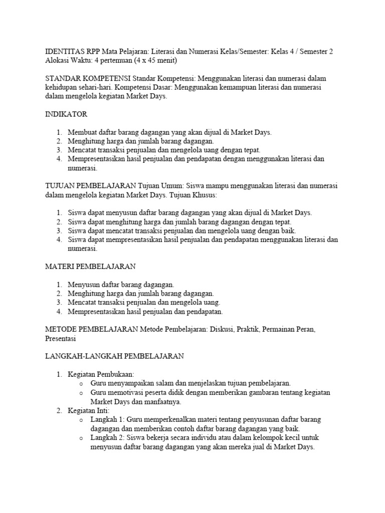 RPP Chat GPT 1 | PDF