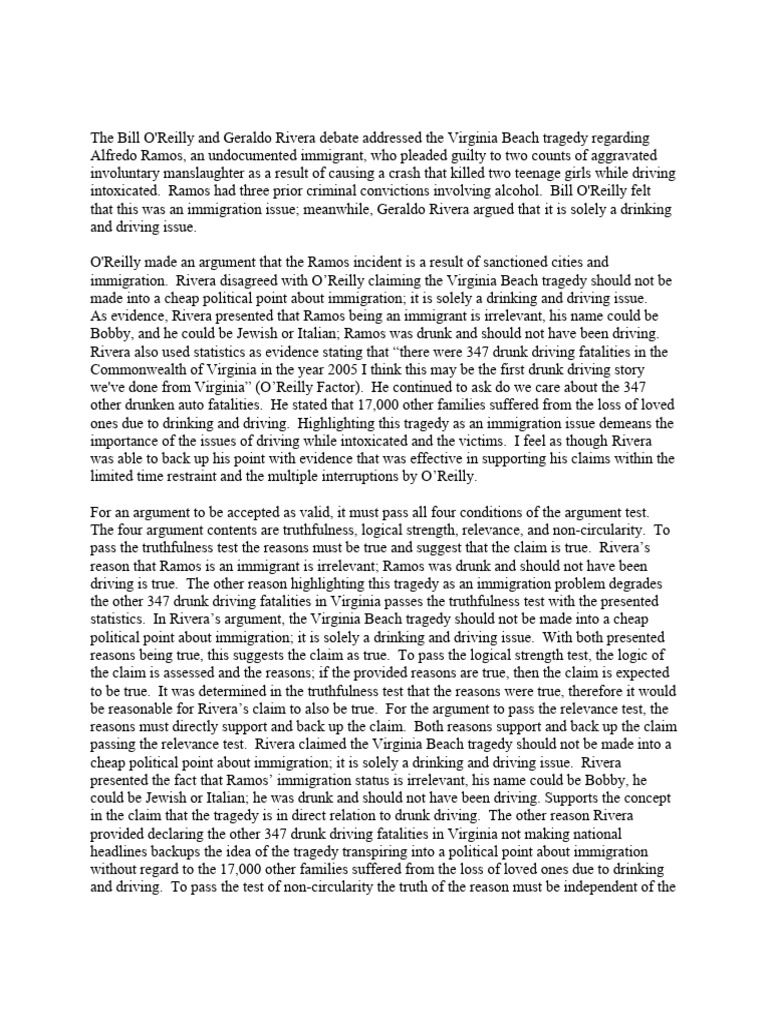 Cre101 Lesson 8 | PDF | Fallacy | Argument