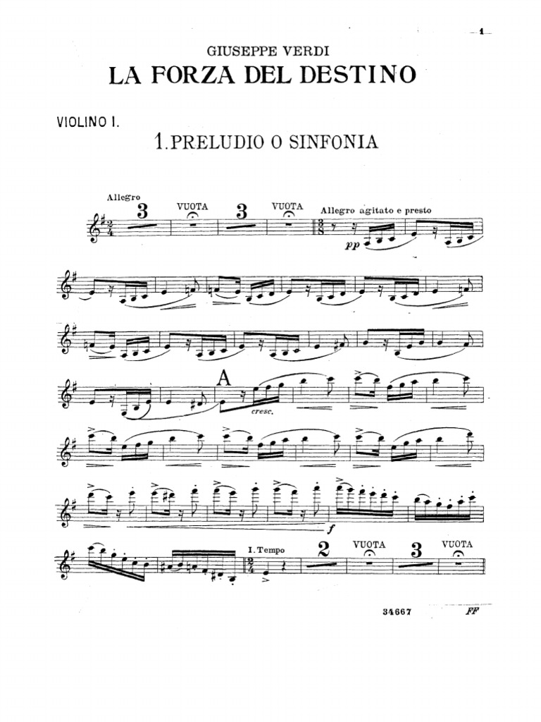 La Forza Del Destino | PDF