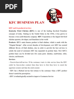 KFC Vision and Mission Analysis | PDF | Market (Economics) | Innovation