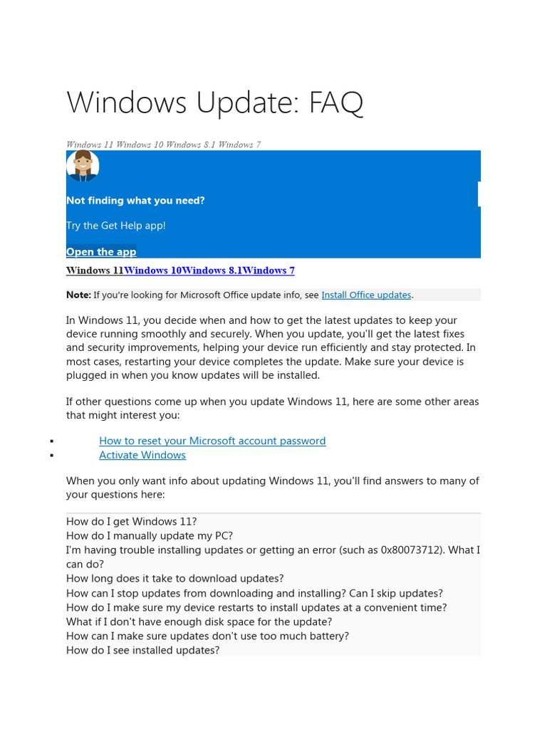Windows 11 Update | PDF | Microsoft Windows | Windows 10