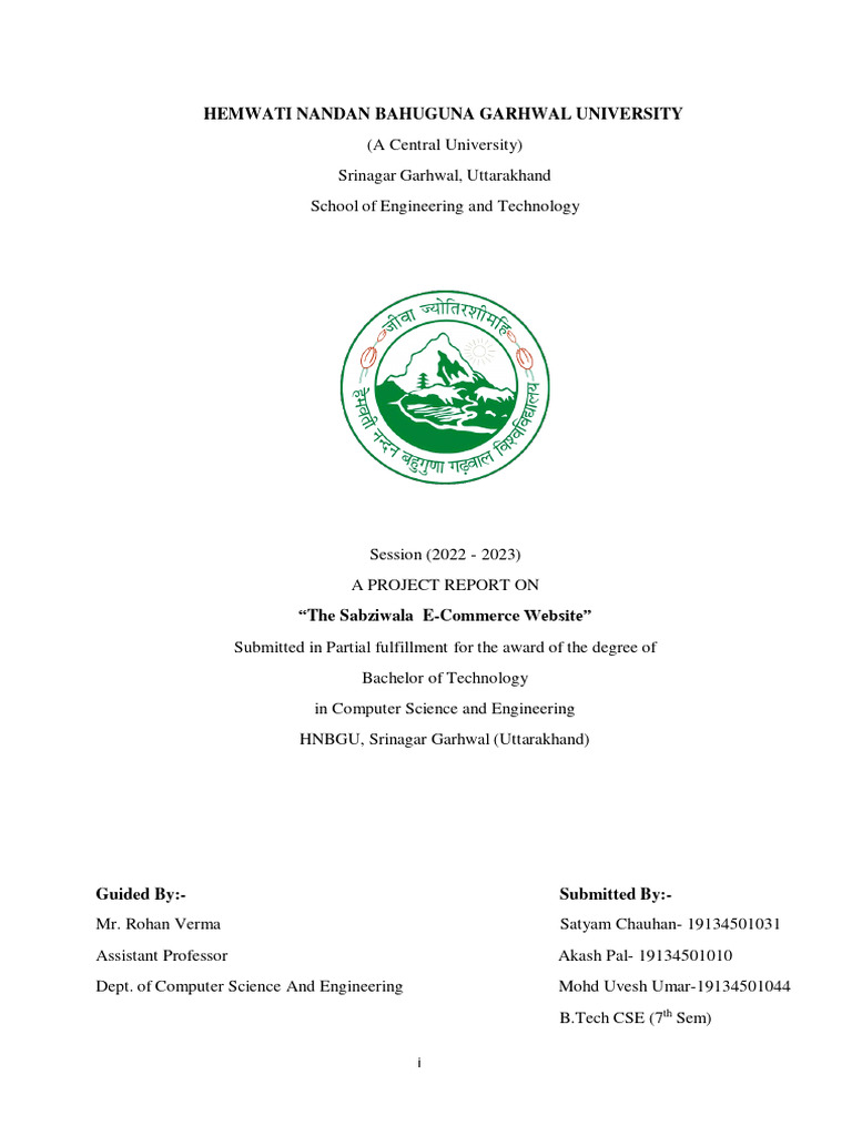 Minor Project 1 Report-1 | PDF | Html | Html Element