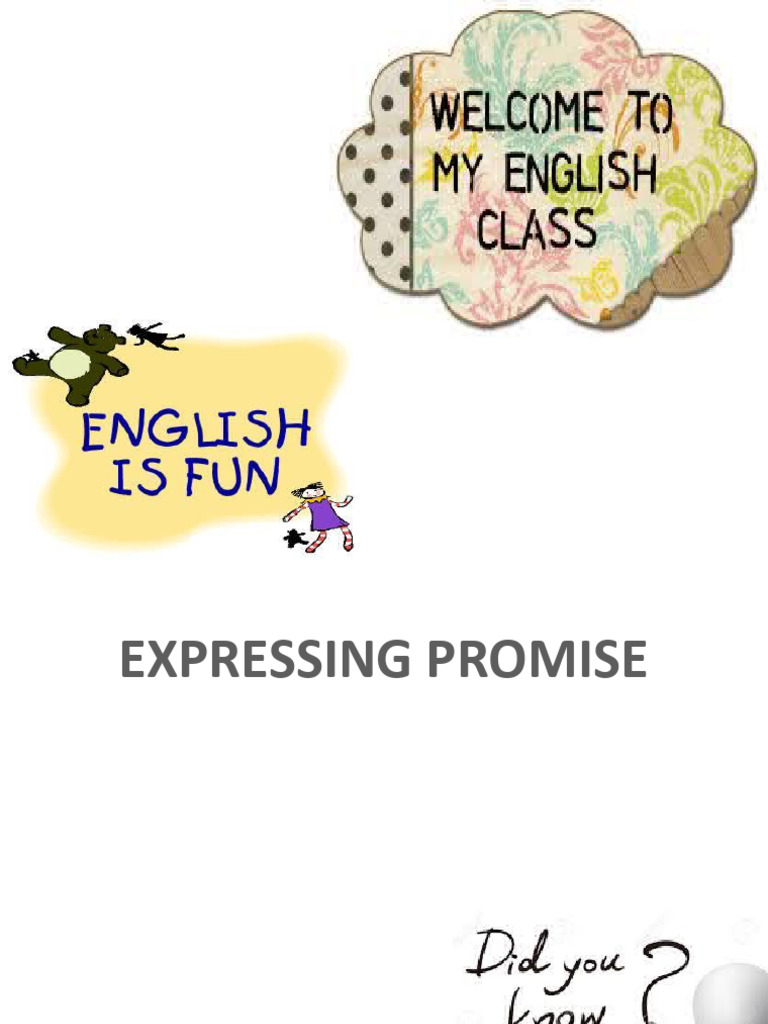 Expressing Promise | PDF