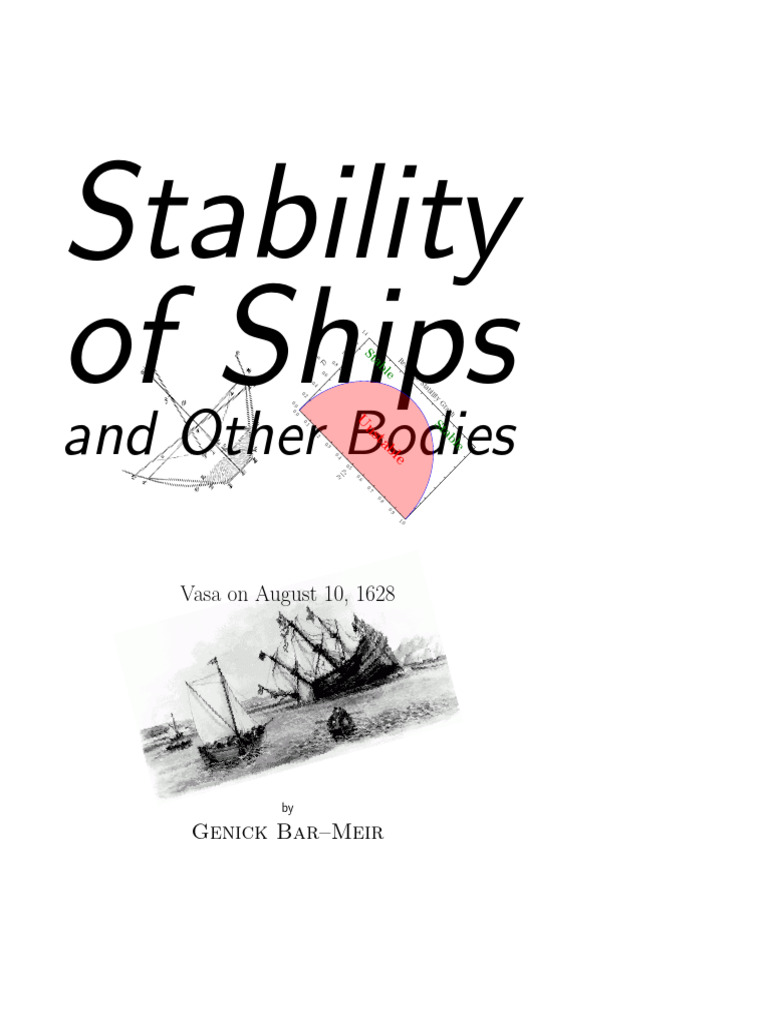 Stability of Ship and Other Bodies | PDF