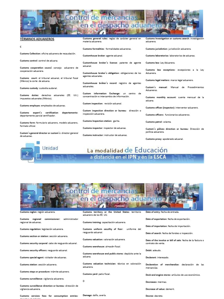 DA U2 Act3 Glosario Ingles Espanol Pdfdocx | PDF | Finanzas y dinero