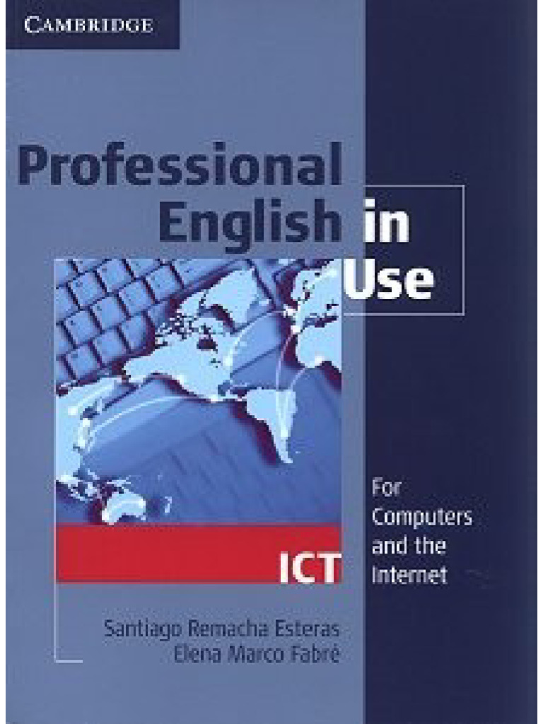 Professional English in Use ICT Teacher'Sbook | PDF