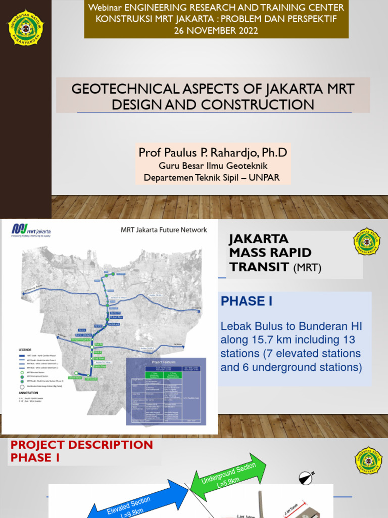 Geotechnical Insights for Jakarta MRT | PDF | Earth Sciences | Solid ...