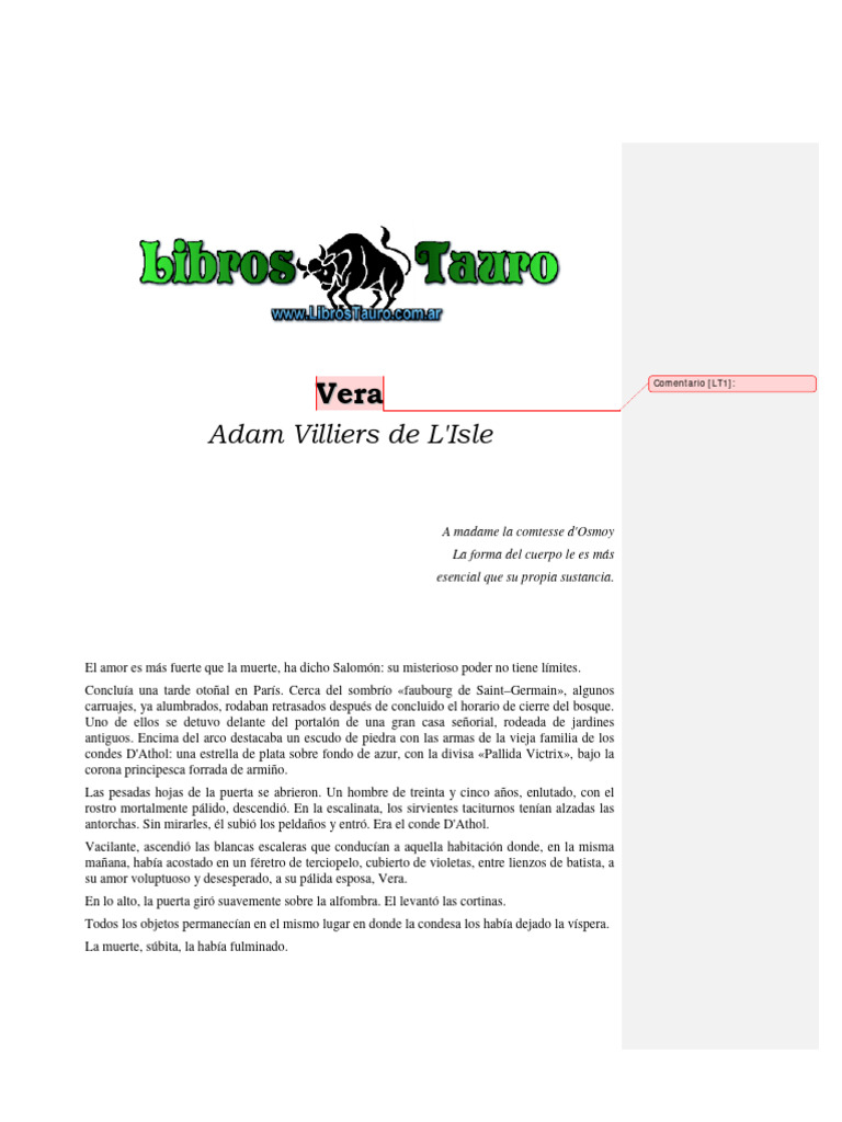 Cuentos Cortos - VERA | PDF